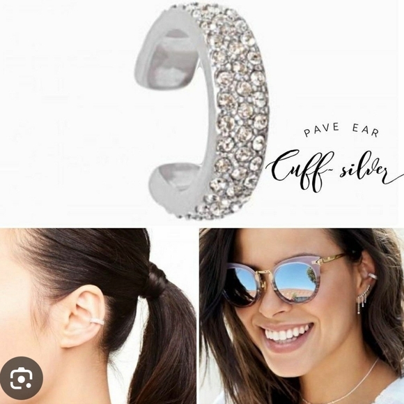 Stella & Dot | Jewelry | Stella Dot Pave Ear Cuff | Poshmark